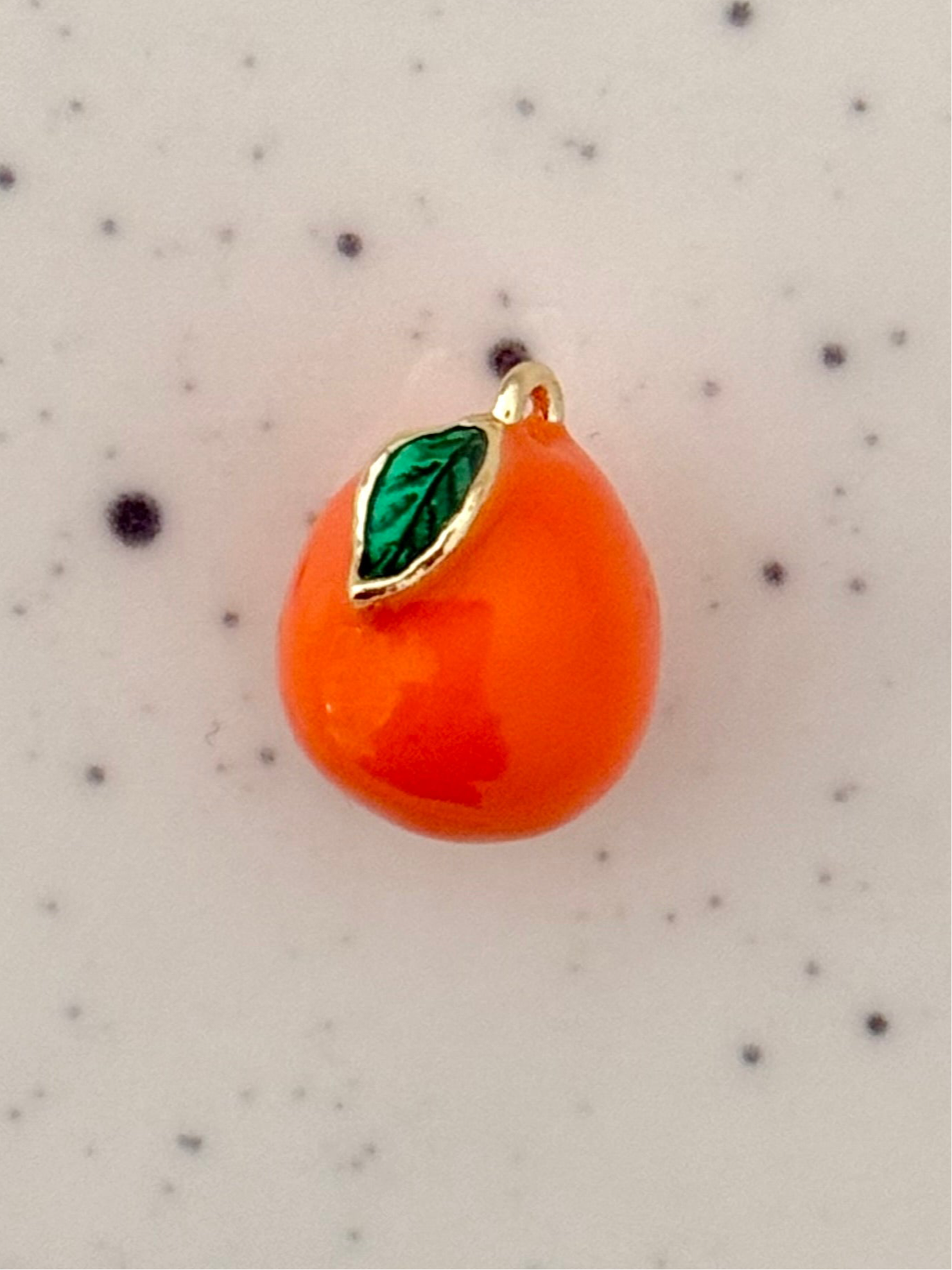 Round Orange Charm – Juicy Charms
